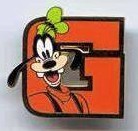 Cast Lanyard Series II - Varsity Letters - Goofy | PIN 24920