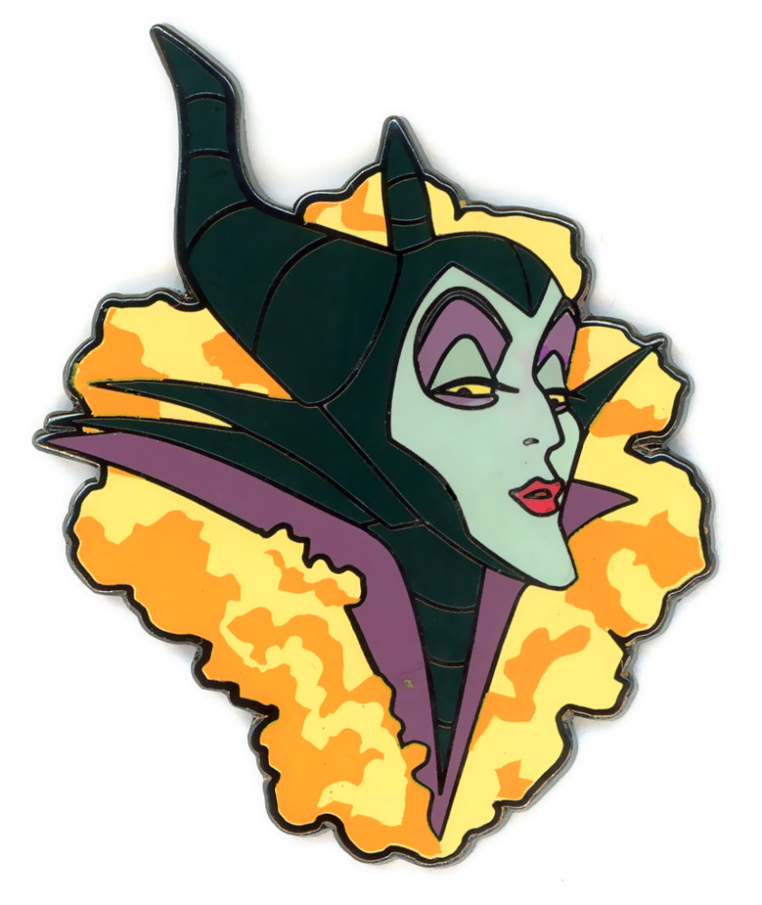 Villains in Smoke Carded Sets - Maleficent in a Plume of Smoke | PIN 32115