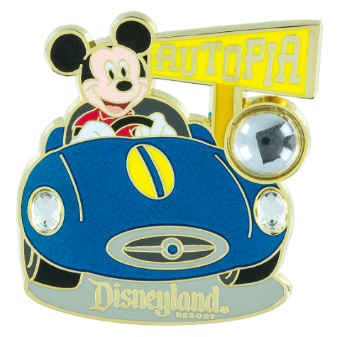 Piece of Disneyland History 2016 - Autopia | PIN 32871