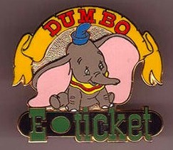 1999 E-Ticket Series - Dumbo (Error) | PIN 19030