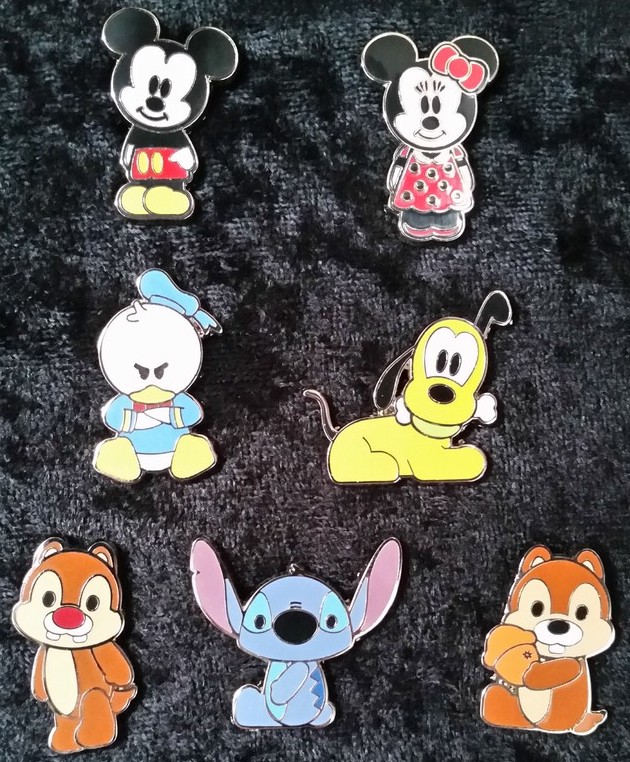 Cute Characters Mini-Pin Booster Set - Full Set | PIN 1423