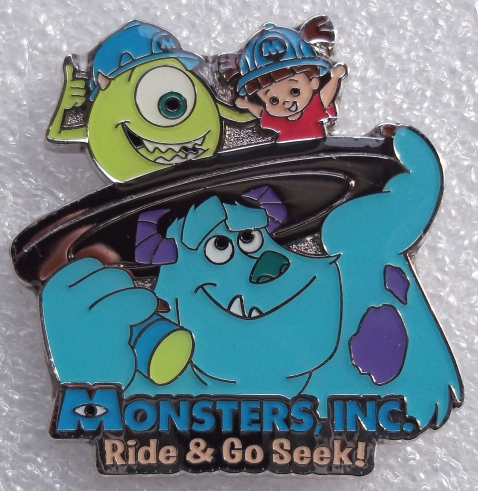 Monsters, Inc. Ride & Go Seek! - Mike, Sulley and Boo | PIN 19948