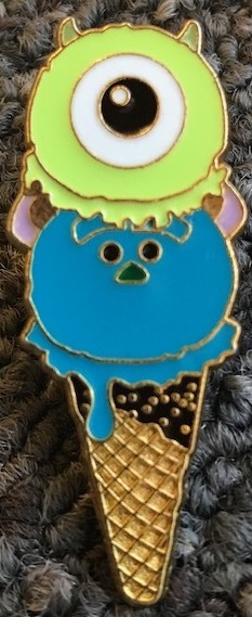 Tsum Tsum Booster Set: Ice Cream Cones - Mike and Sulley | PIN 9118