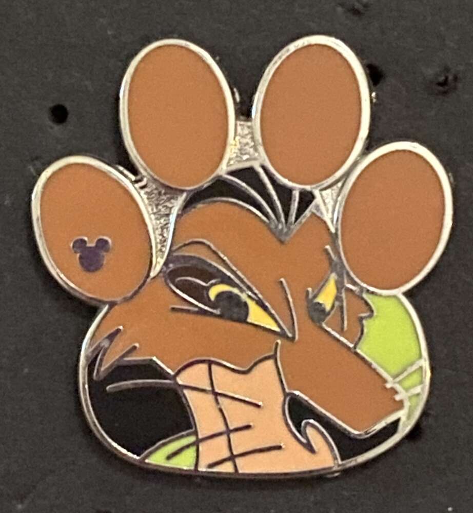 2017 Hidden Mickey - The Lion King Characters - Scar in a Paw Print ...