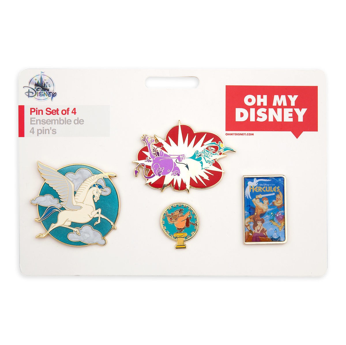 Oh My Disney - Hercules - 4 pin set | PIN 22231