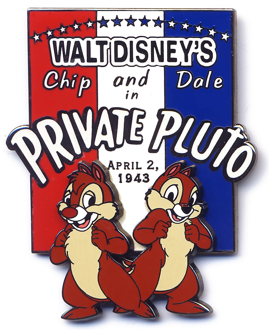 Walt Disney's Chip and Dale in Private Pluto | PIN 13638