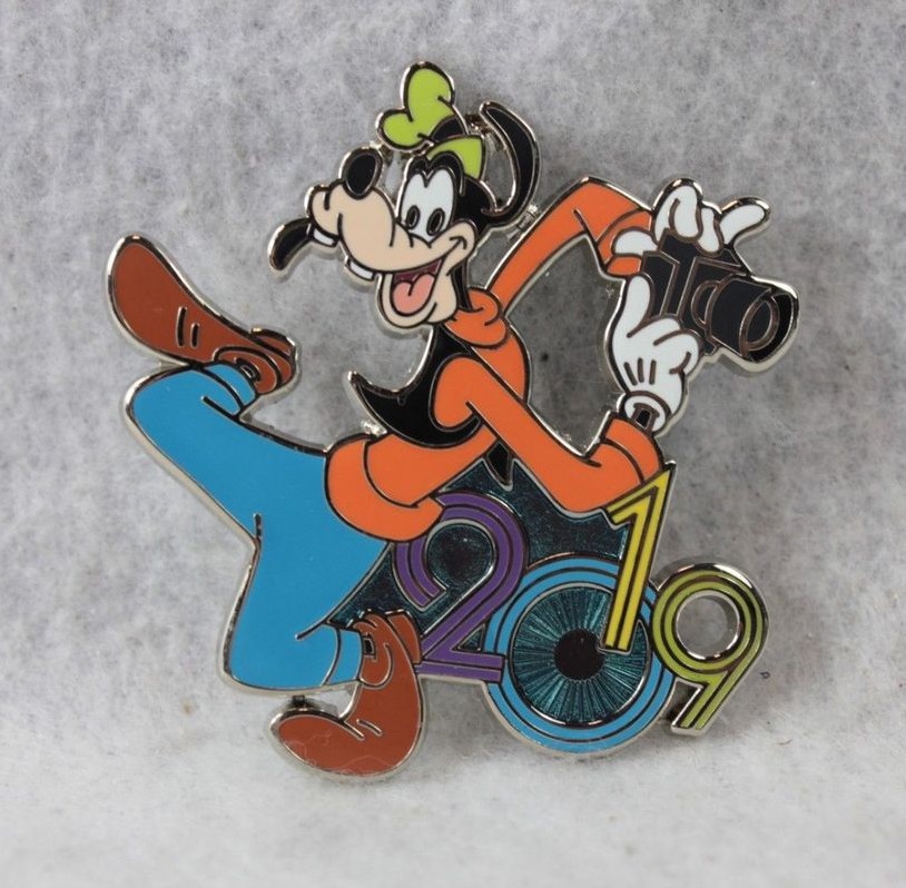 2019 Dated Year Pins - 2019 Dated Booster Set - Goofy ONLY | PIN 19191