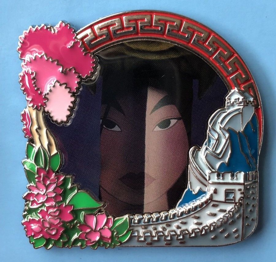December 2018 Park Pack - Mulan - Characters Frame - Sword Reflection ...