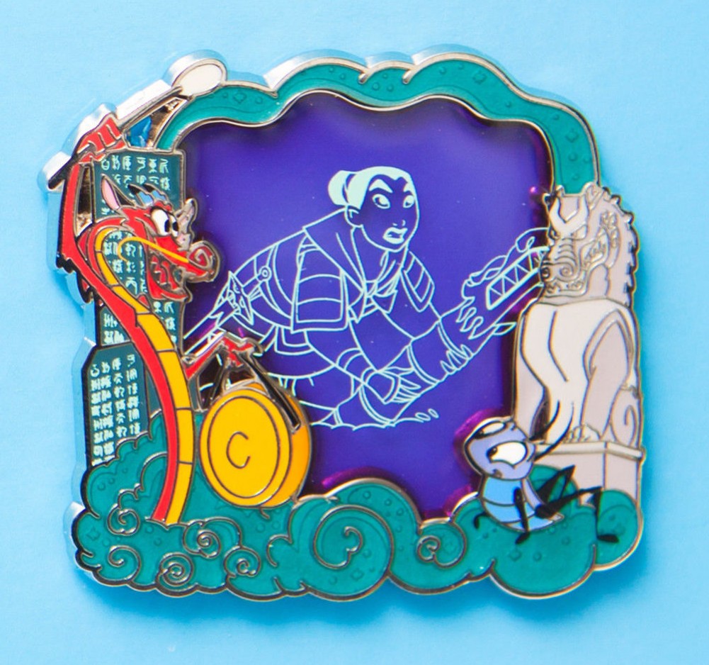 December 2018 Park Pack - Mulan - Mushu and Crickee - Mulan with Rocket ...