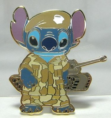 Stitch Patriotic Set - Army | PIN 11800