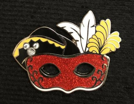 2020 Hidden Disney - Carnevale Masks - Mickey - Super Completer | PIN 36742