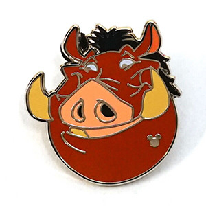 WDW Hidden Disney Series: The Lion King Heads - Pumbaa | PIN 36777