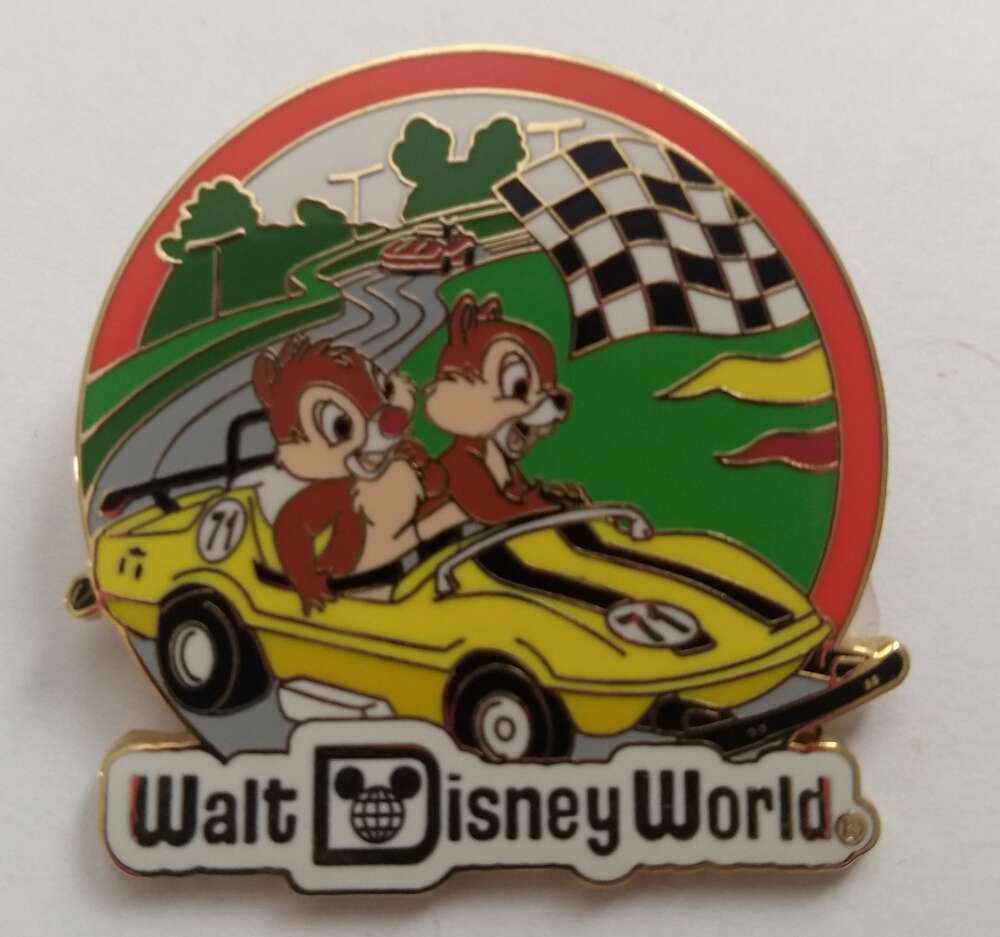 Gold Card Collection - Retro Walt Disney World - Chip and Dale on Grand ...