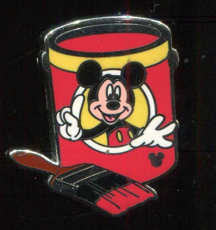 WDW Hidden Mickey Series 2012 Wave A: Paint Cans Collection - Mickey ...
