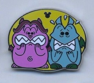 WDW Hidden Mickey Series 2019 Wave A: Disney Duos - Pain & Panic | PIN ...