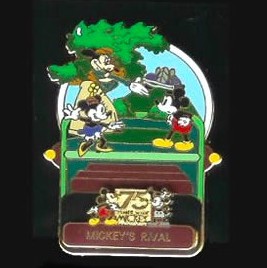 Mickey Mouse 75th Anniversary - Mickey's Rival | PIN 13371