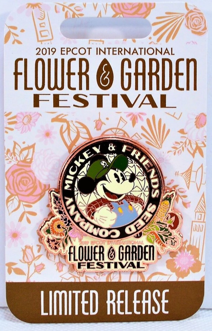 EPCOT International Flower & Garden Festival 2019 - Festival Logo | PIN ...