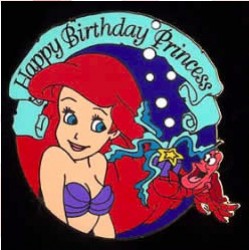 Happy Birthday Princess Series - Ariel | PIN 10500