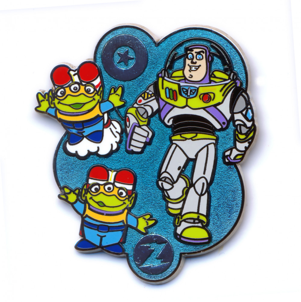 Buzz Lightyear's Space Ranger Spin - Buzz & LGMs (Aliens) flying. | PIN ...