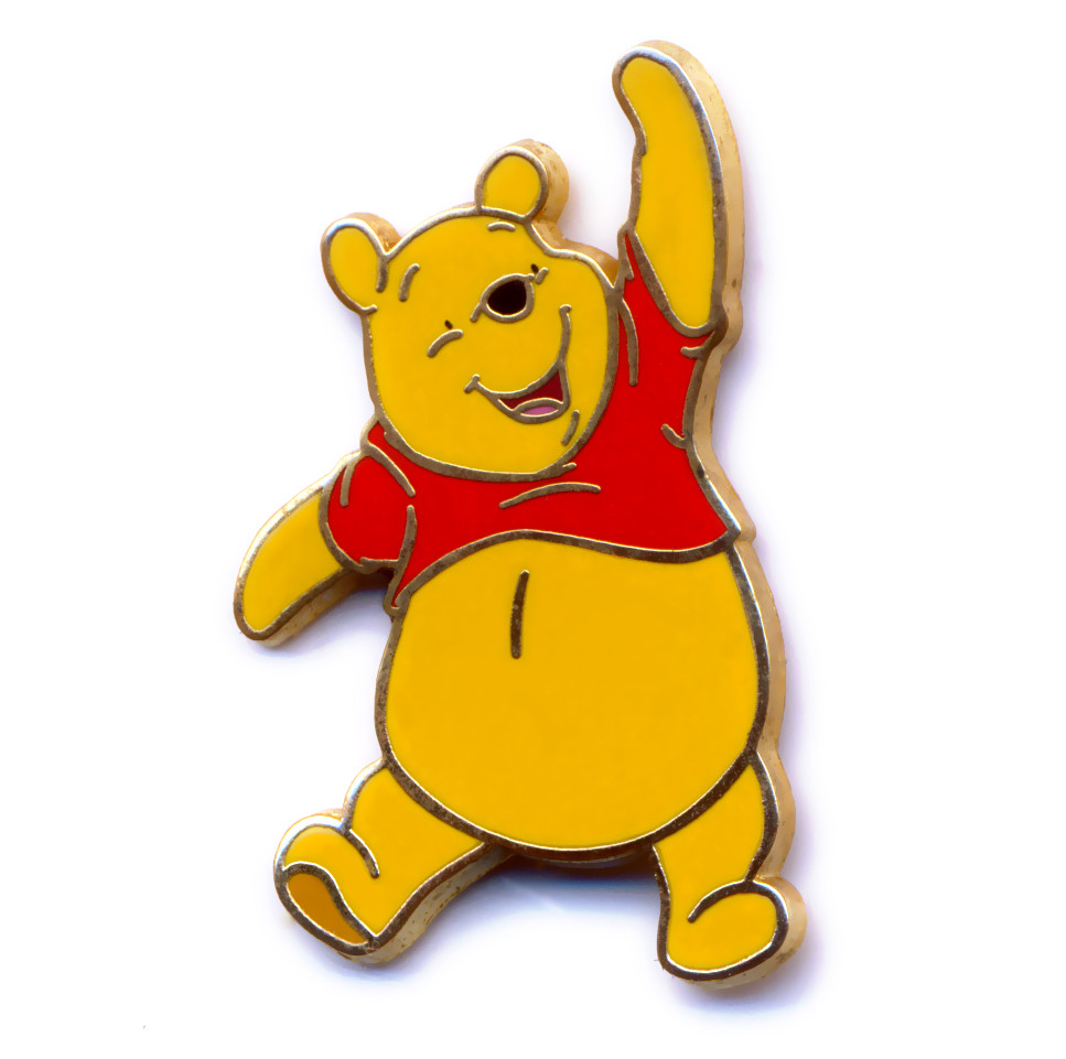 Winnie the Pooh - Happy, Jumping Pooh | PIN 40187