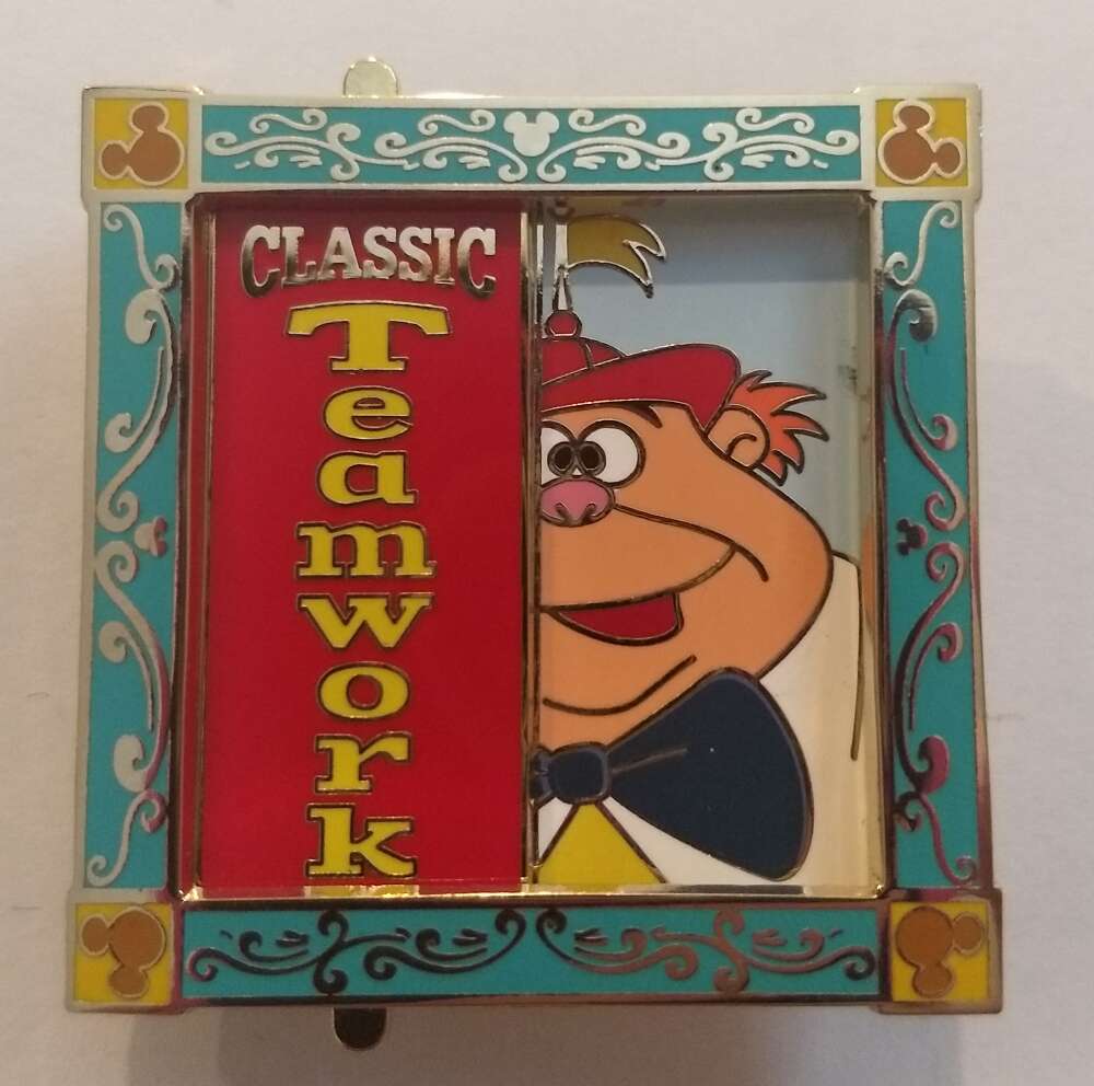 Classic Teamwork Slider Series Disney Trading Pin Series | Pin & Pop