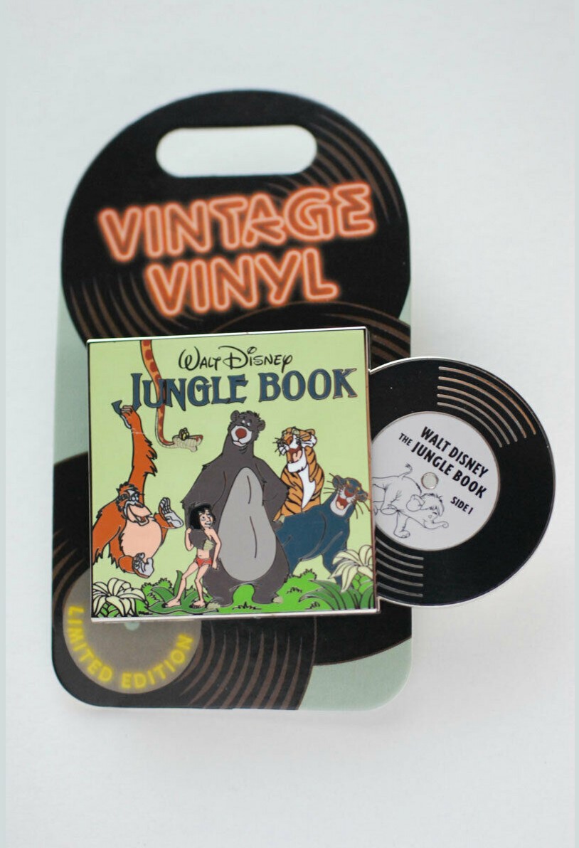 Vintage Vinyl Series - Jungle Book Record | PIN 25243