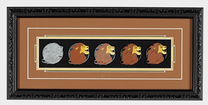 Hero Profile - Simba Pin Progression Artist Proof Framed Pin Set | PIN ...