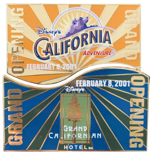 DLR Cast Member Pin of the Month - Grand Opening Sunburst Set — Full ...