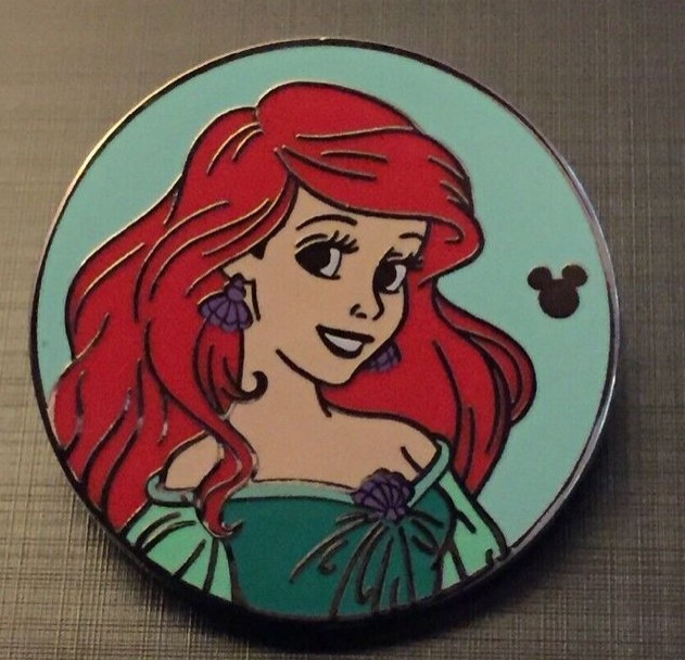 2019 Hidden Mickey - Princesses - Ariel | PIN 25554