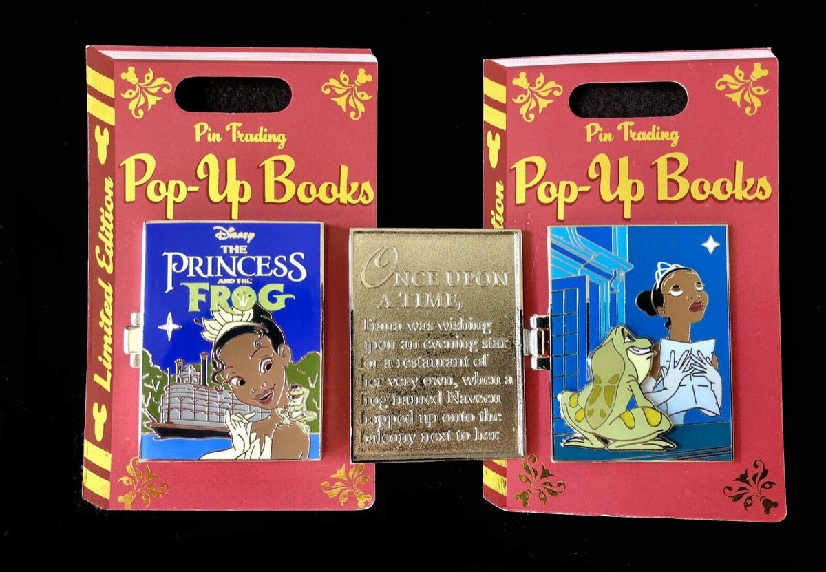 Pin Trading Pop-Up Books Series - Tiana from The Princess and The Frog ...