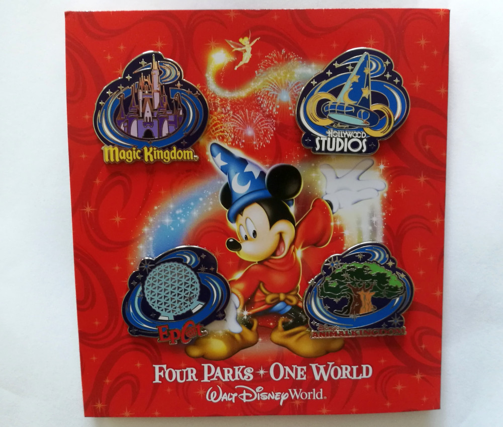 Four Parks One World - WDW Theme Park Booster Set | PIN 42465