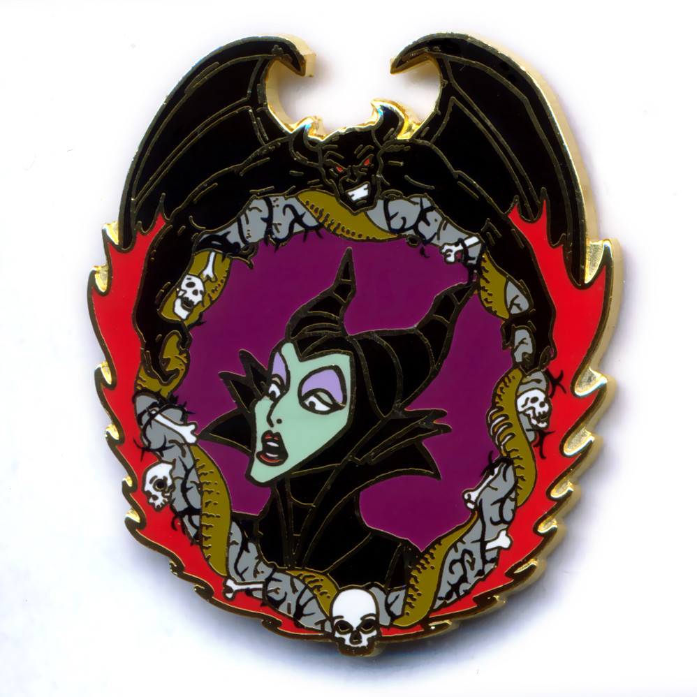 Walt Disney 100th Year: Villain Skeleton Frame Series - Maleficent - #9 ...