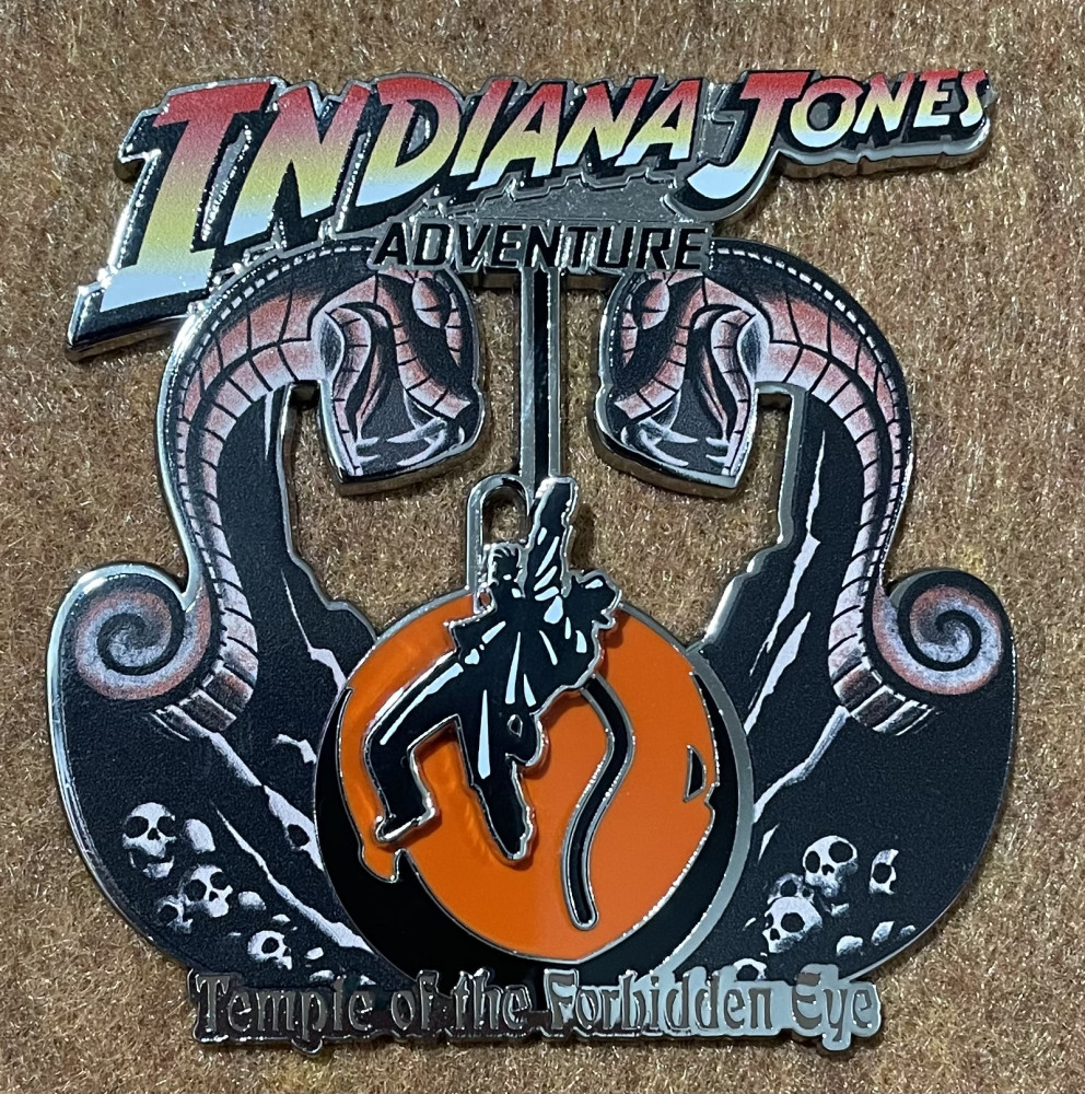 Indiana Jones Adventure - Snakes and Boulder Slider | PIN 44134