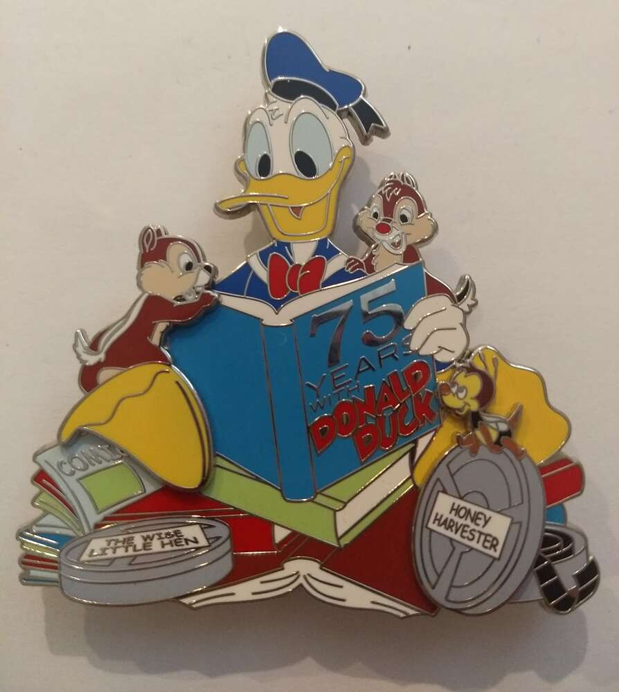 Featured Artist Collection - Alex Maher - Donald, Chip & Dale | PIN 44796