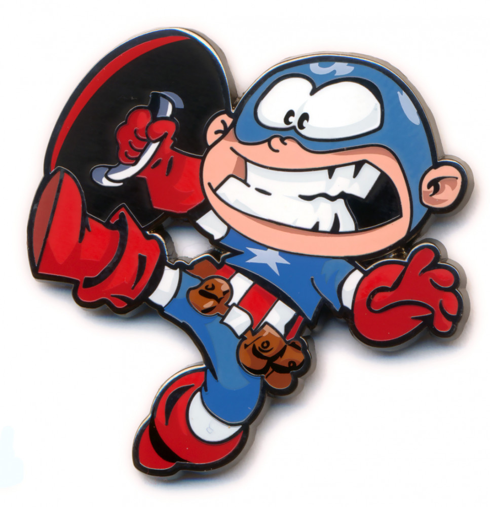 NYCC 2021 - Marvel Skottie Young - Captain America | PIN 44855