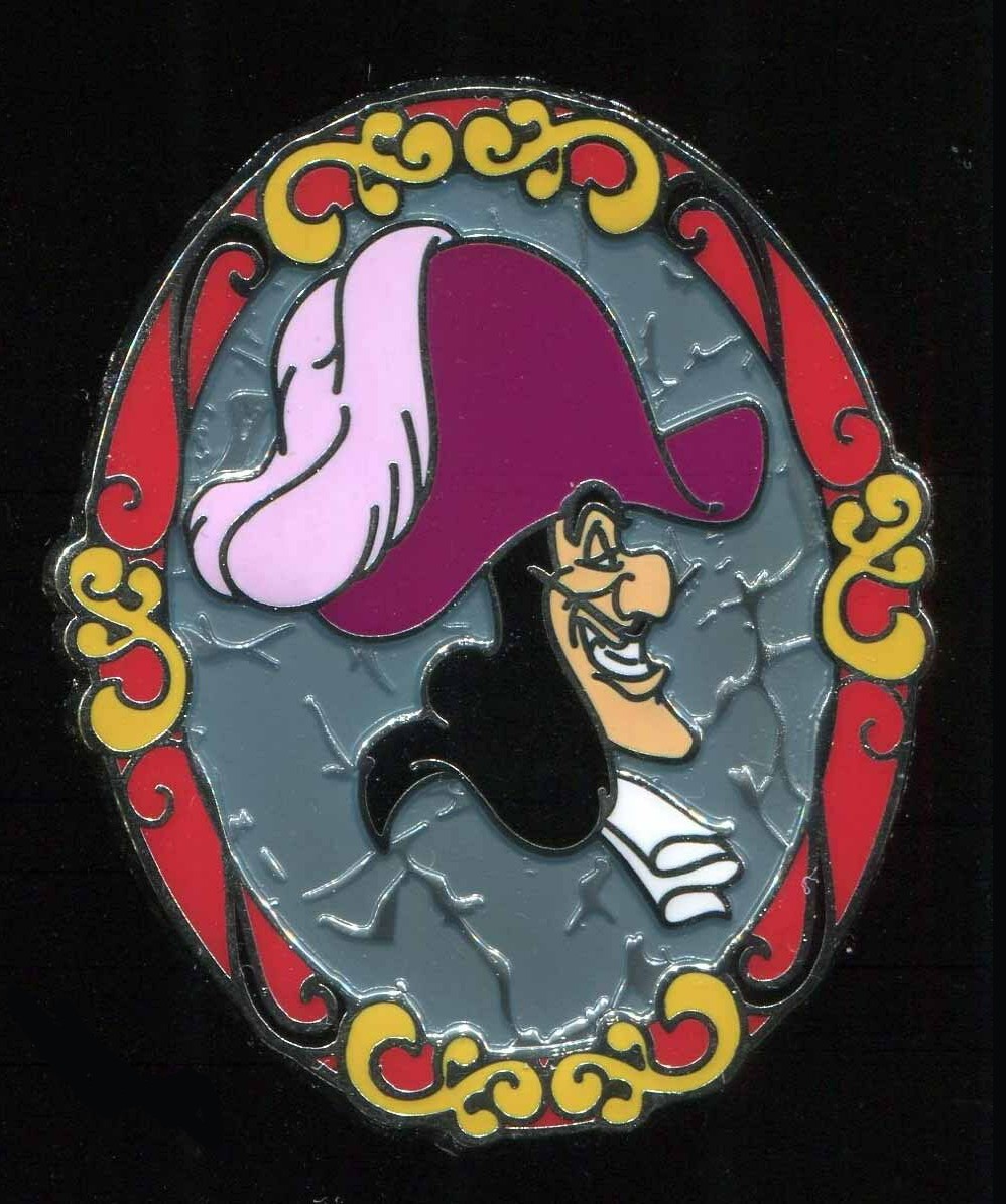 Cameos with Character Pin Set - Captain Hook | PIN 28608
