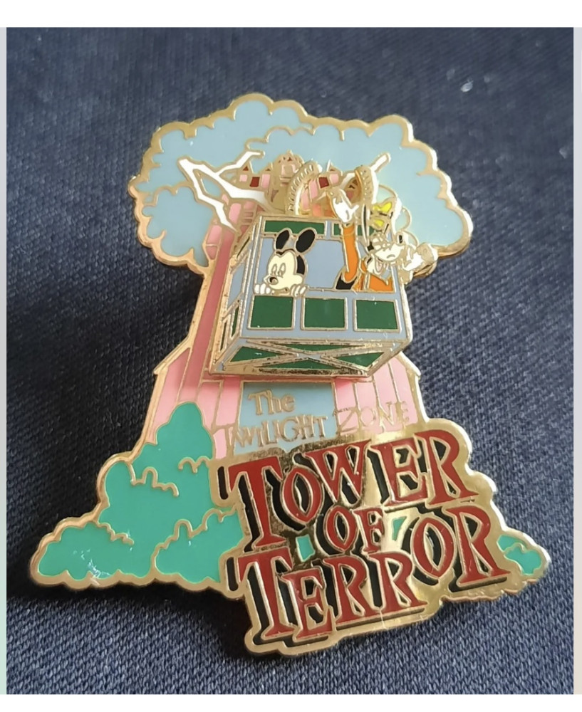 Twilight Zone Tower of Terror - Mickey and Goofy Slider | PIN 448
