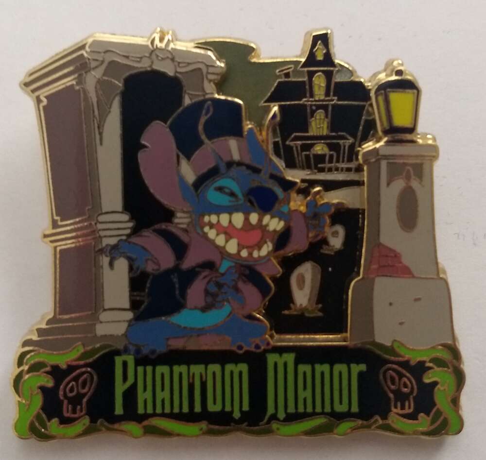 Stitch Theme Park Invasion Series - Phantom Manor | PIN 45059