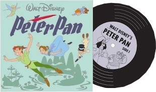 Vintage Vinyl Series - Peter Pan Record | PIN 28768