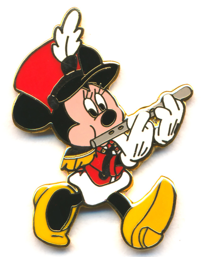 DLR - Marching Band - Minnie Mouse playing a Flute | PIN 45317