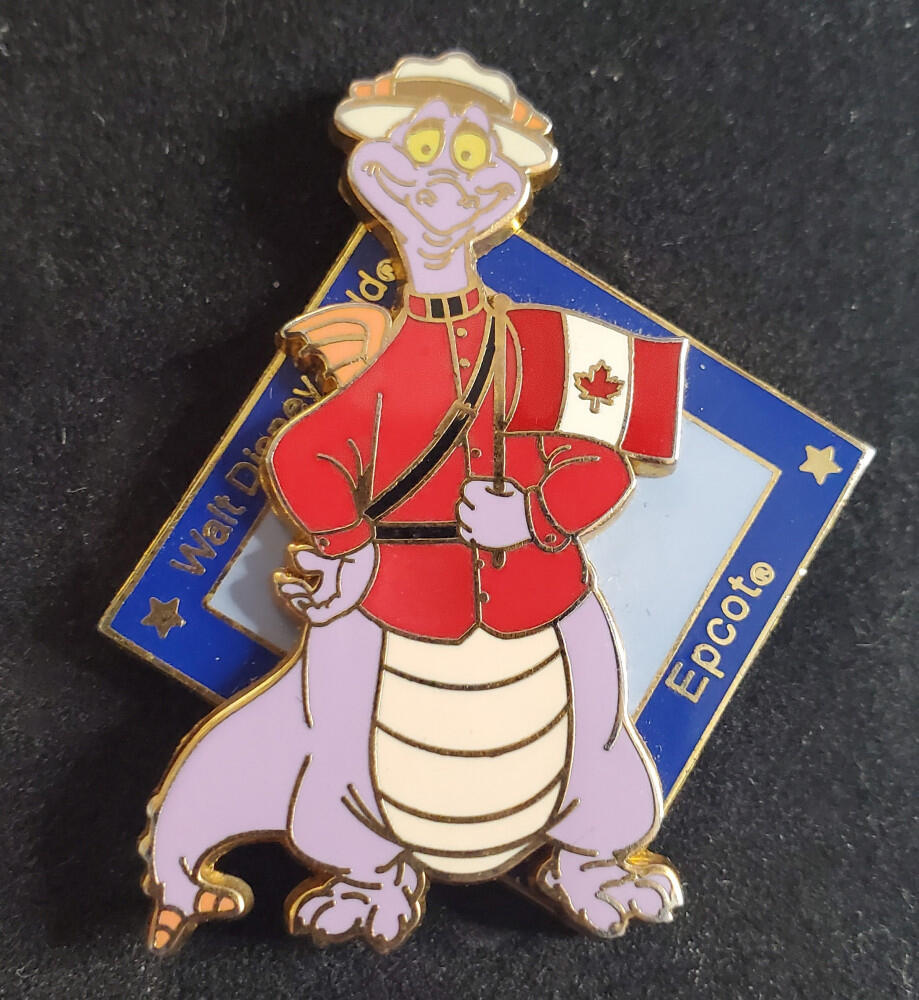 Epcot World Showcase Pavilion - Figment Flag - Canada | PIN 45355