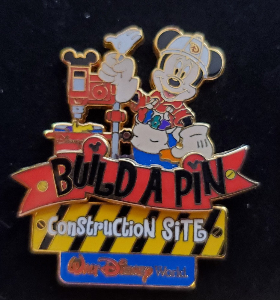 Build-a-Pin: 1st Generation - Build a Pin Construction Site | PIN 45449