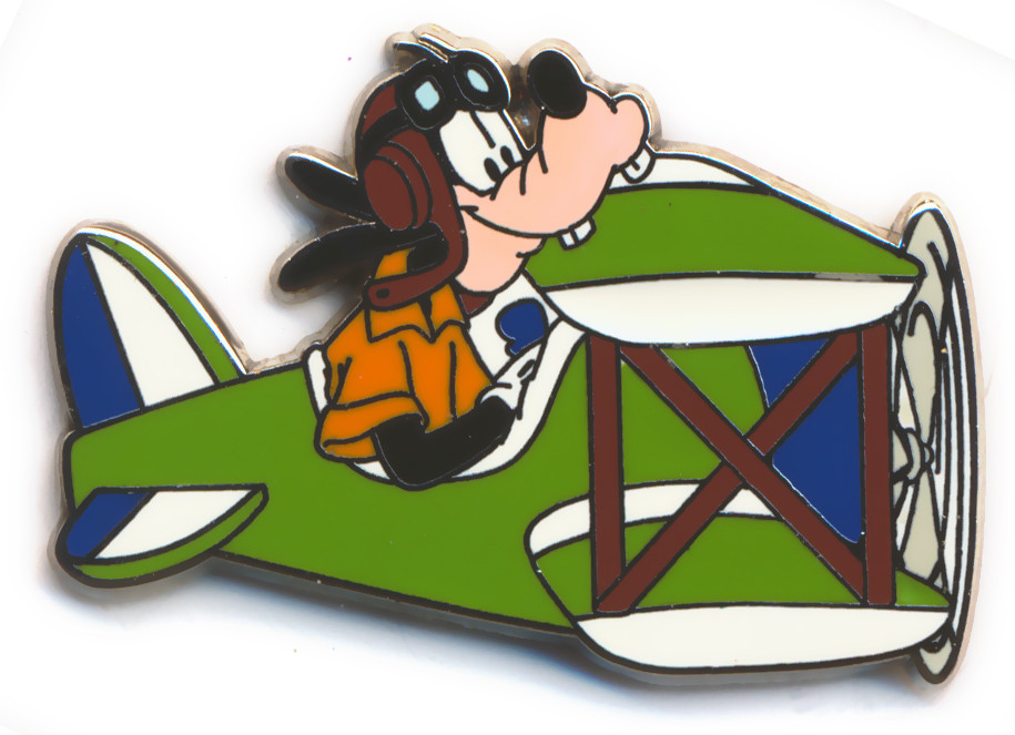 Walt Disney Travel Company - WDW Travel Company 2004 Pilot Goofy in an ...