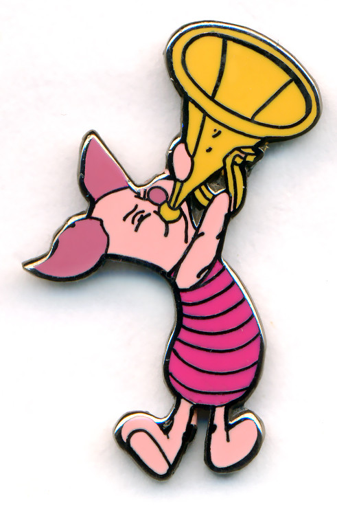 Winnie the Pooh Band Series - Piglet Playing the Horn | PIN 45678