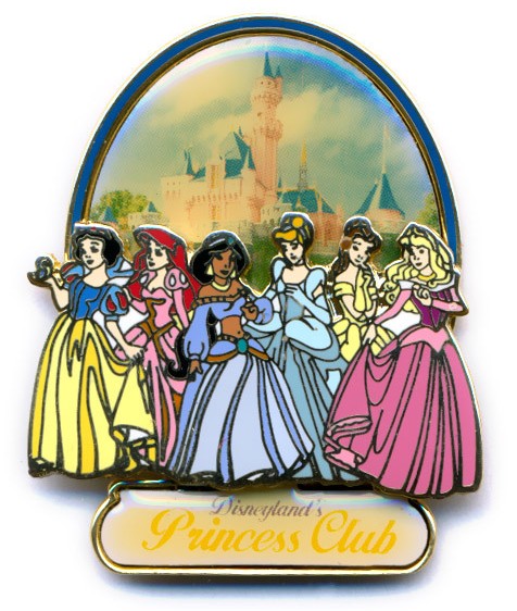 Princesses - Disneyland's Princess Club | PIN 29378