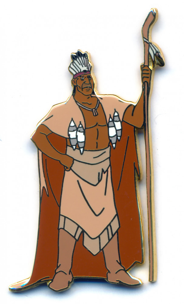 Pocahontas - Chief Powhatan | PIN 46240