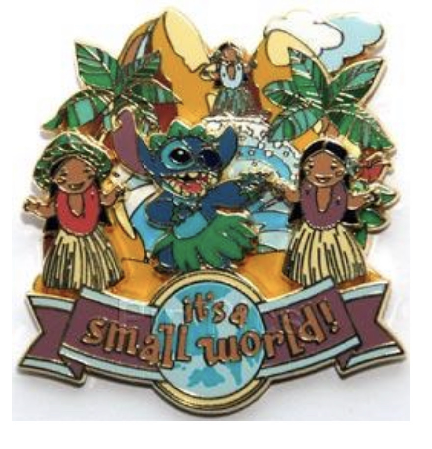 Stitch Theme Park Invasion Series - Stitch - It’s a Small World | PIN 46263
