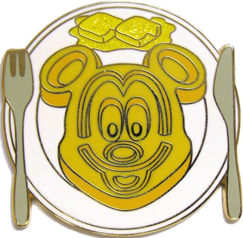 Mickey Waffle Breakfast Plate | PIN 29460