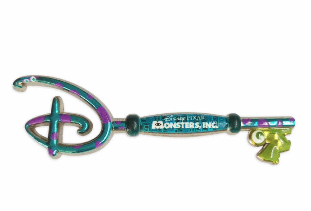 Anniversary Collectible Key - Monsters Inc 20th Anniversary Key | PIN 46982