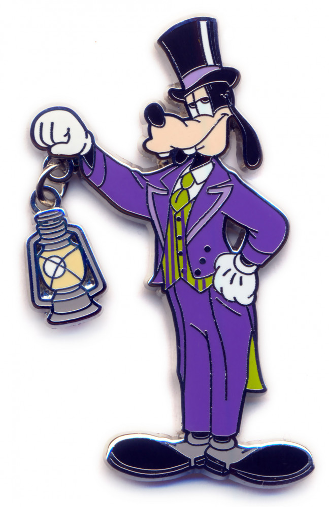 Characters in Phantom Manor - Goofy as Phantom Manor Cast Member Holding a Lamp | PIN 47289